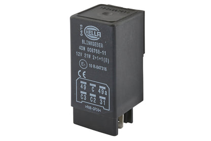 HELLA Flasher Unit - 12V - 6-pin connector 4DN008768-117 – Shop4AllParts