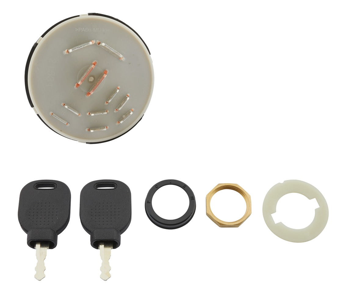 HELLA Ignition Switch - Rotary Operation - 12/24V - 10-pin connector 6 ...