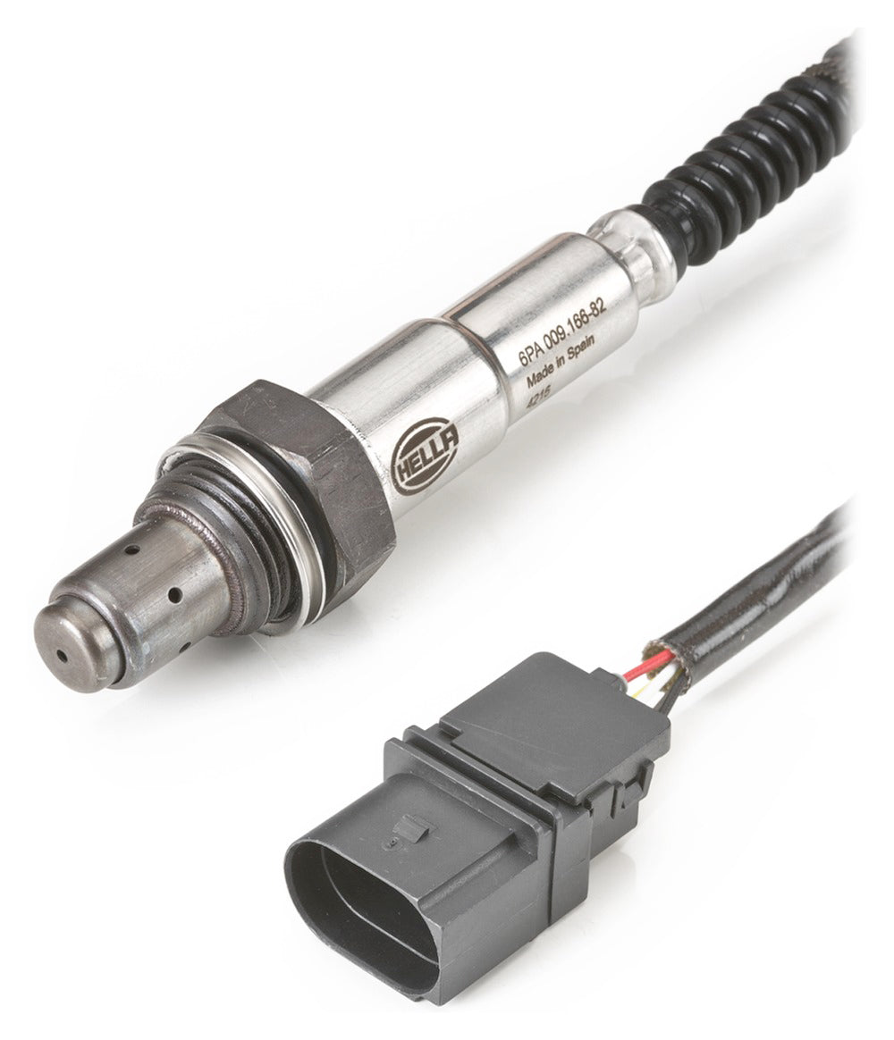 HELLA Oxygen sensor - 6-pin connector - before catalytic converter 6PA ...