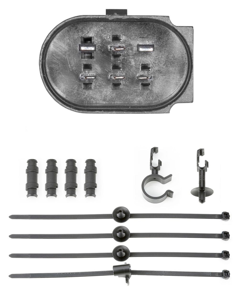 HELLA Oxygen sensor - 6-pin connector - before catalytic converter 6PA ...