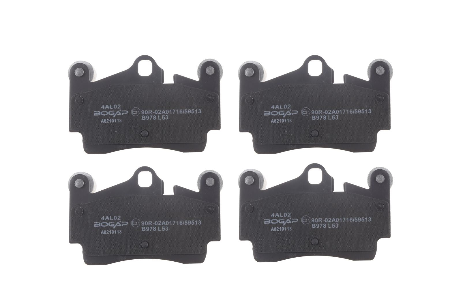 BOGAP Premium Brake Pad Set for disc brake A8210118 – Shop4AllParts
