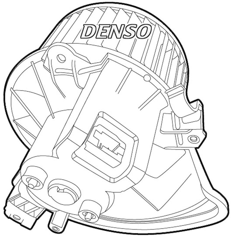 Denso Cabin Blower Fan DEA01210 – Shop4AllParts