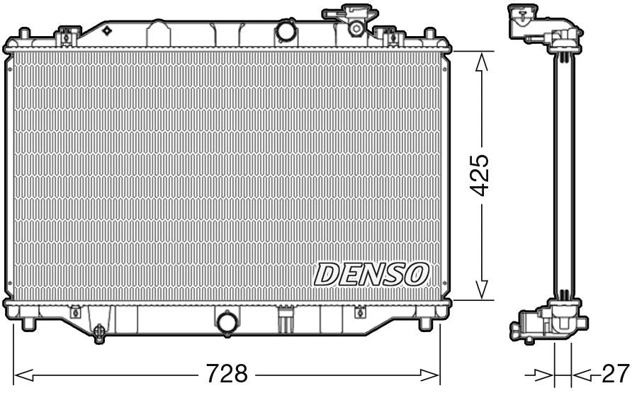 Denso Radiator DRM44040 – Shop4AllParts